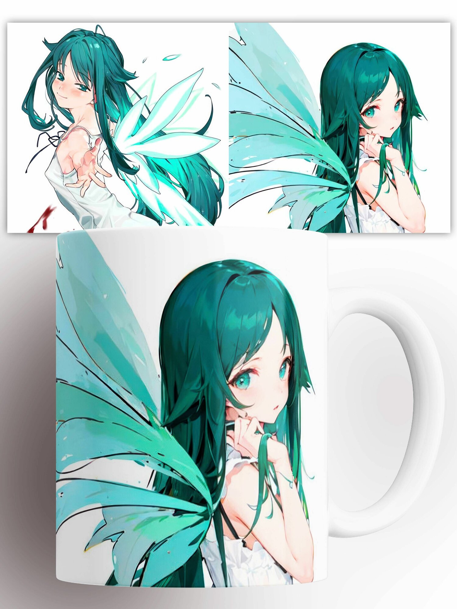 Кружка компьютерная игра Песнь Сайи Saya no Uta 330 мл