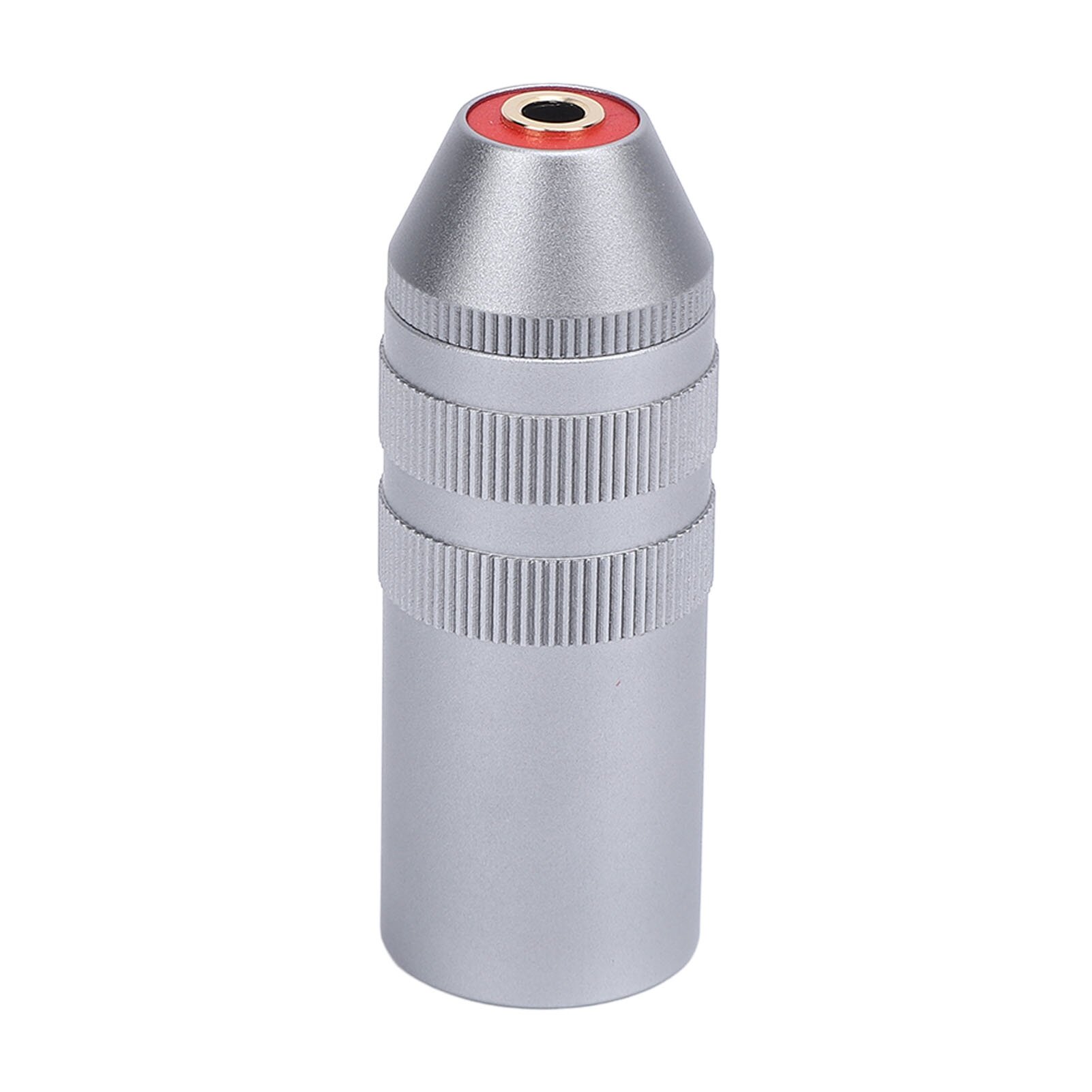 4 Pin XLR Male Connector Metal to 3.5mm Balanced Female Microphone Adapter for Mixers Active Speakers