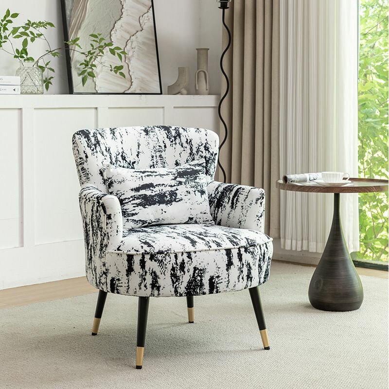 Ретро принт кресло