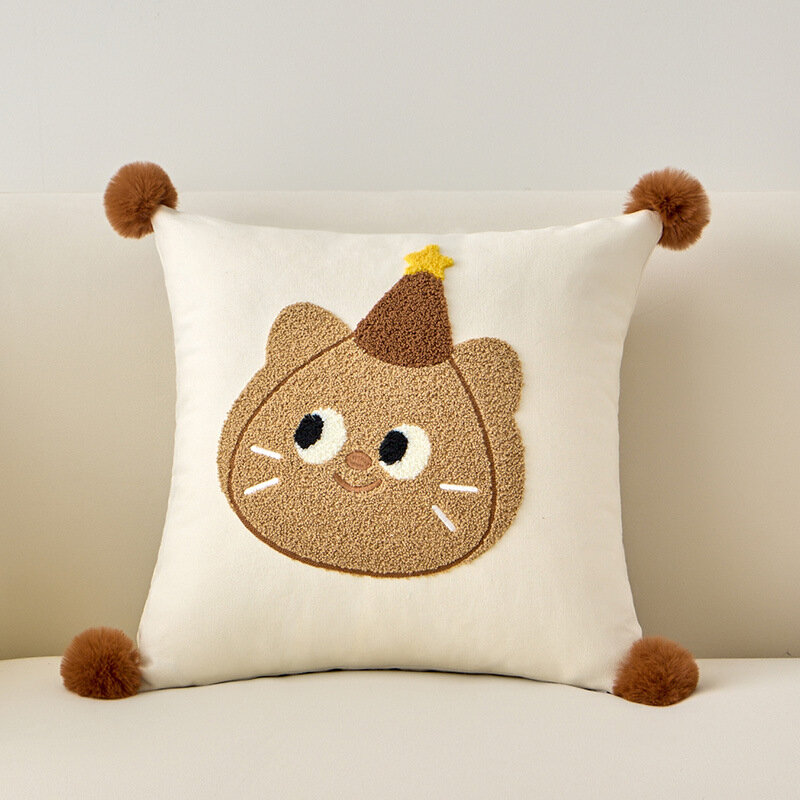 Диванная подушка гостиная спальня прикроватная подушка 45*45см