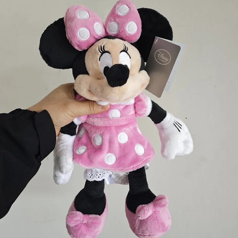 Микки Маус и Минни Маус плюшевые игрушки MINISO 35 см Розовый