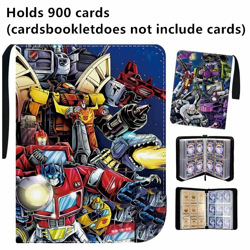 Трансформеры, альбом для карт Bandai, 4/9 слотов, 5-hold 900 cards