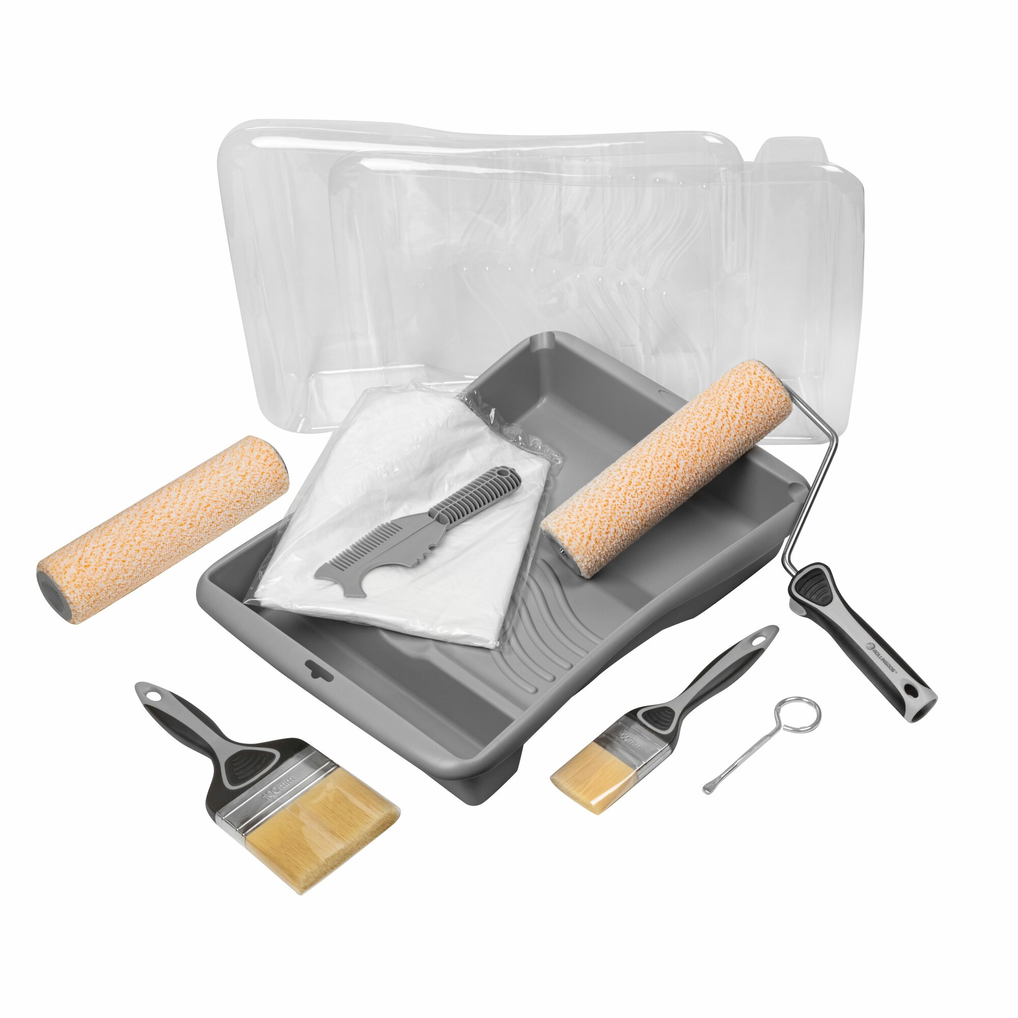 Набор малярный Rollingdog (11 предметов) конус, серия Professional, арт.70302