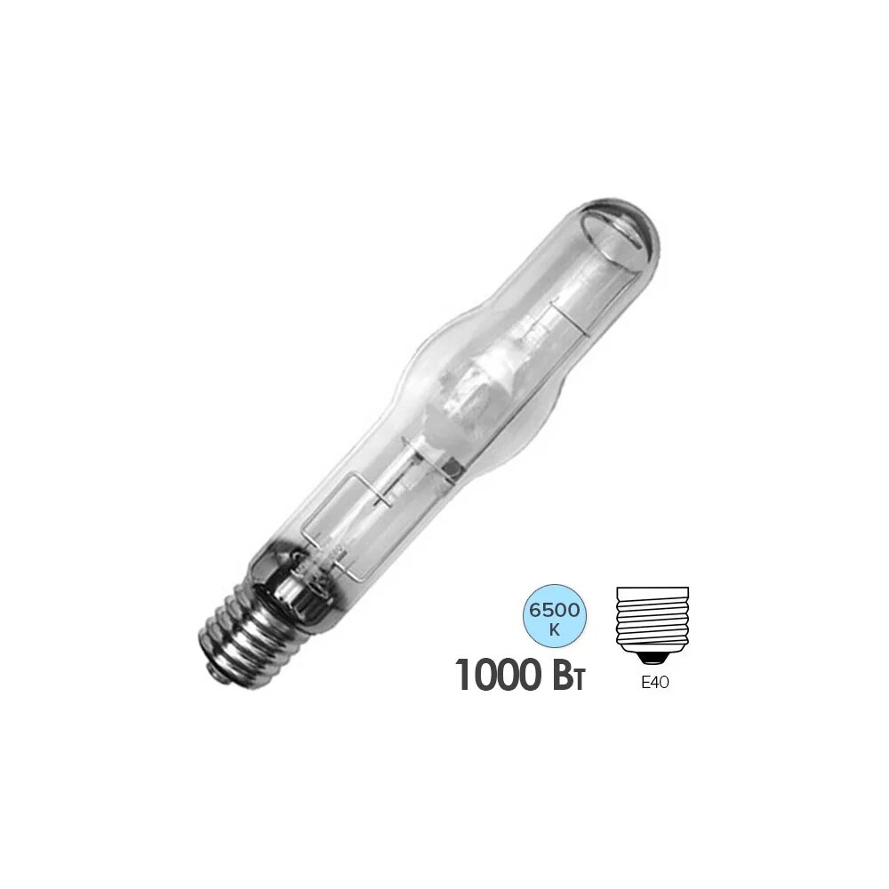 FL-LED MH ДРИ 1000W E40 WHITE 6500K 80000lm 10000h d76x335мм гор±30 - лампа МГЛ 608697
