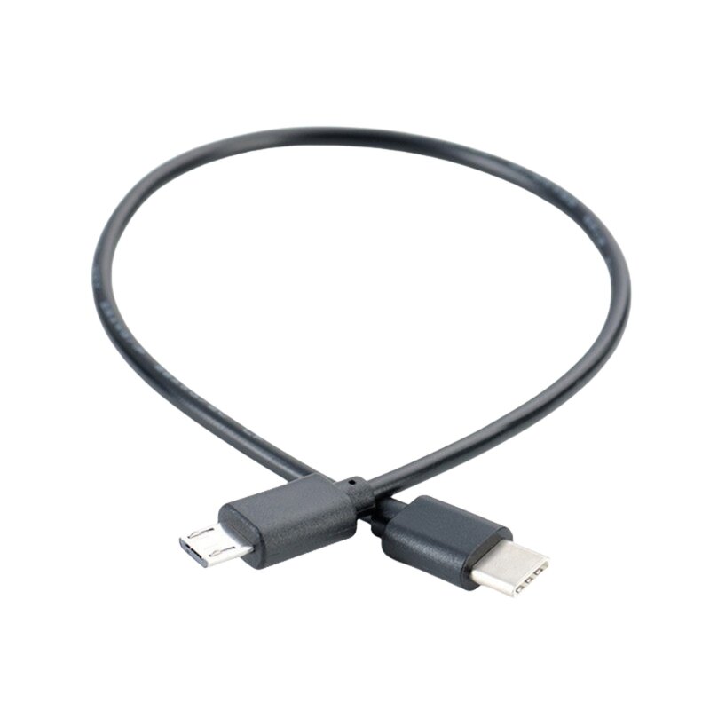 Короткий Кабель USB C-Micros USB OTG С Высокой Скоростью Передачи Данных 480 Мбит / с и Зарядным Шнуром Для Смартфонов, Планшетов, Наушников