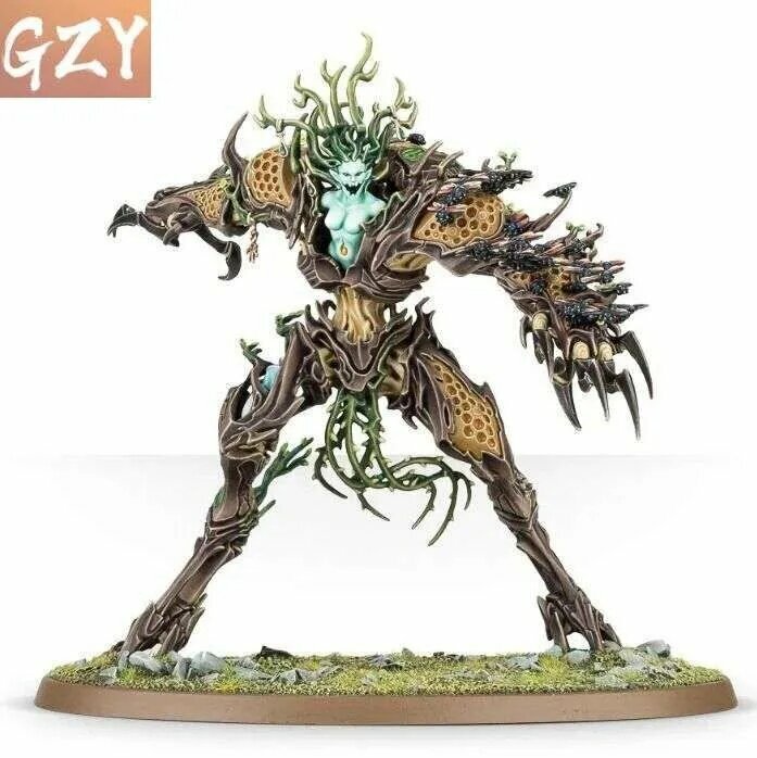 Смола вархаммер 40000 миниатюра Warhammer AOS Wood Elves Drycha Hamadreth миниатюры днд Фигурка для настольной игры