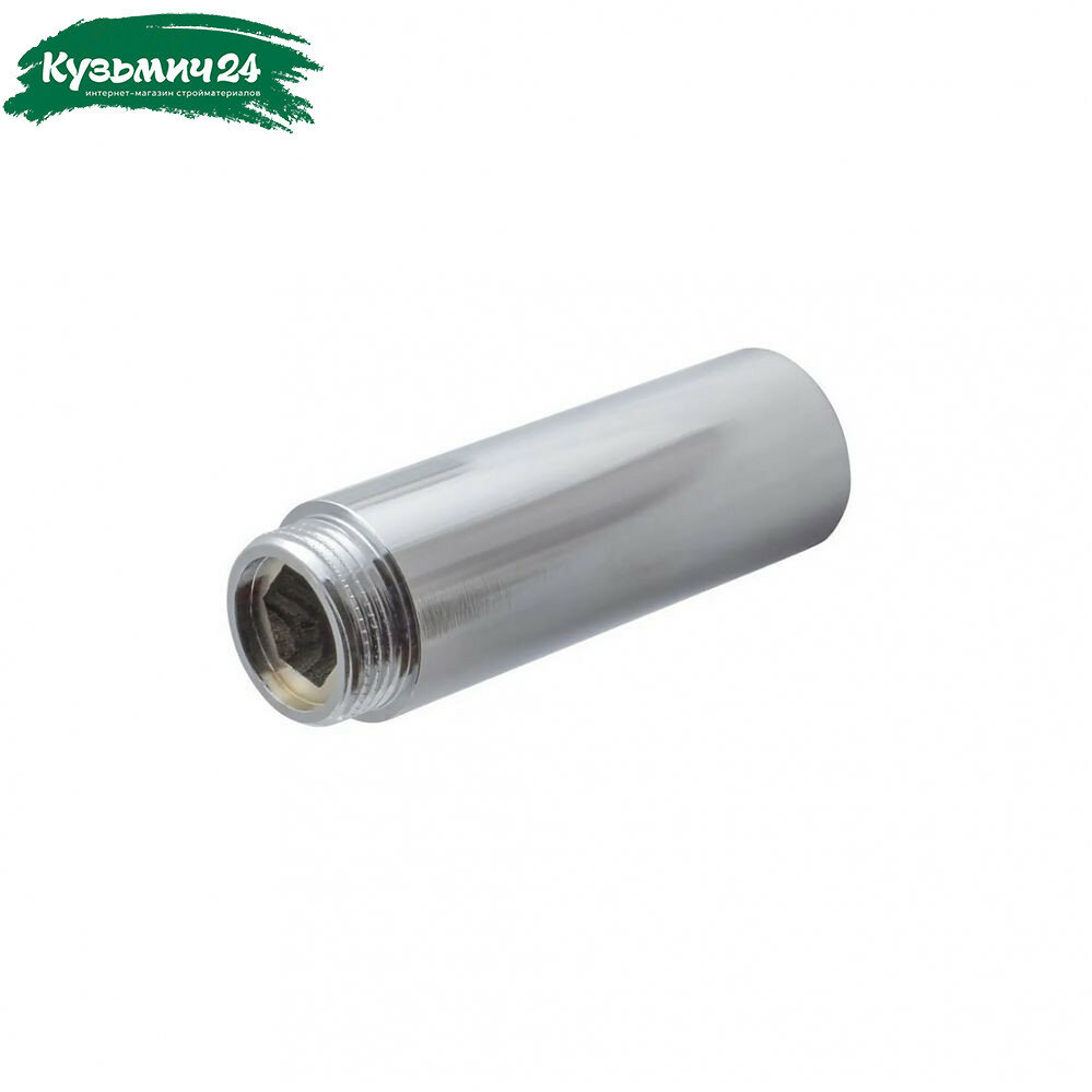 Удлинительная гайка Gappo G2221.04100, НР-ВР, 1/2"х 100 мм, латунь, хром