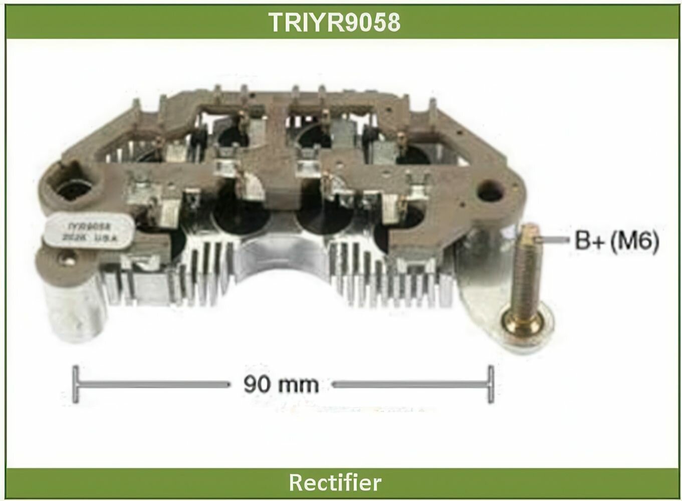Диодный мост генератора, для Хендай Акцент X3, Купе, Элантра 2, Лантра, Пони Протон арт IYR9058