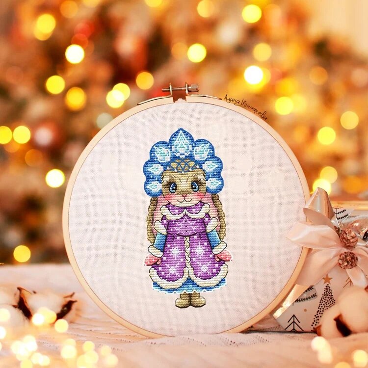 Набор для вышивки крестом XIUSPRING, картина, 100% хлопок ZZ7814 36X73, 18ct white