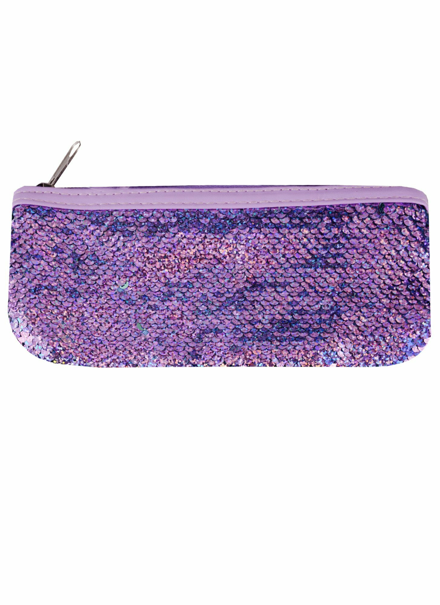 Пенал-косметичка "Пайетки. Сиреневый/мятный"