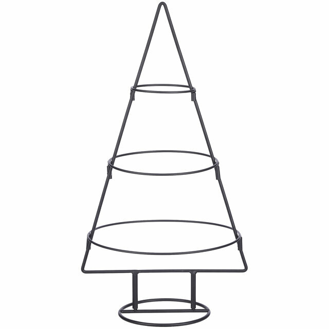 Декоративная елка из металла Gretel 60 см черная, Edelman, 1085314