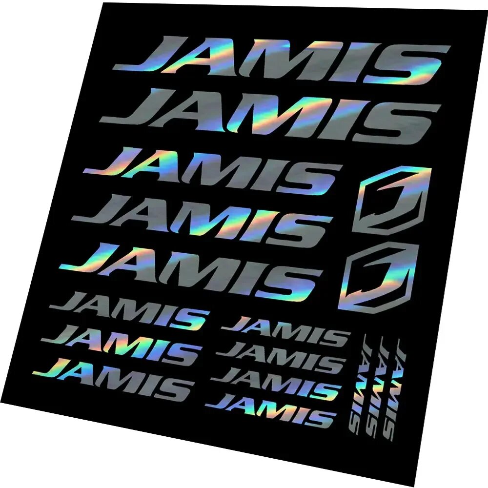 Для Jamis велосипедная рама наклейки наклейки MTB горный велосипед дорога езда окно графика бампер грузовика Laser Silver