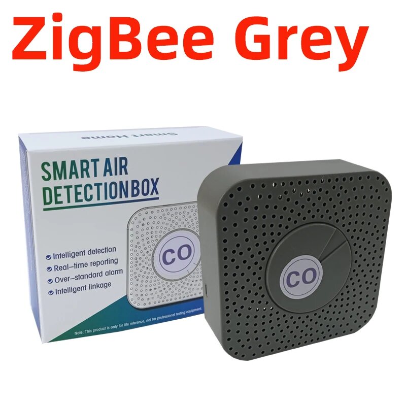 Tuya Интеллектуальный датчик угарного газа zigbee