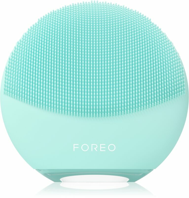 Foreo Двусторонняя щеточка для глубокого очищения лица LUNA 4 Mini, цвет голубой