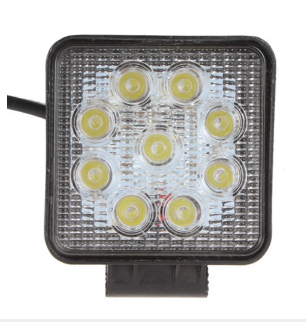 1 шт. 27 Вт 9 светодиодный рабочий свет для автомобиля, грузовика, квадроцикла, внедорожника, внедорожного вождения, про