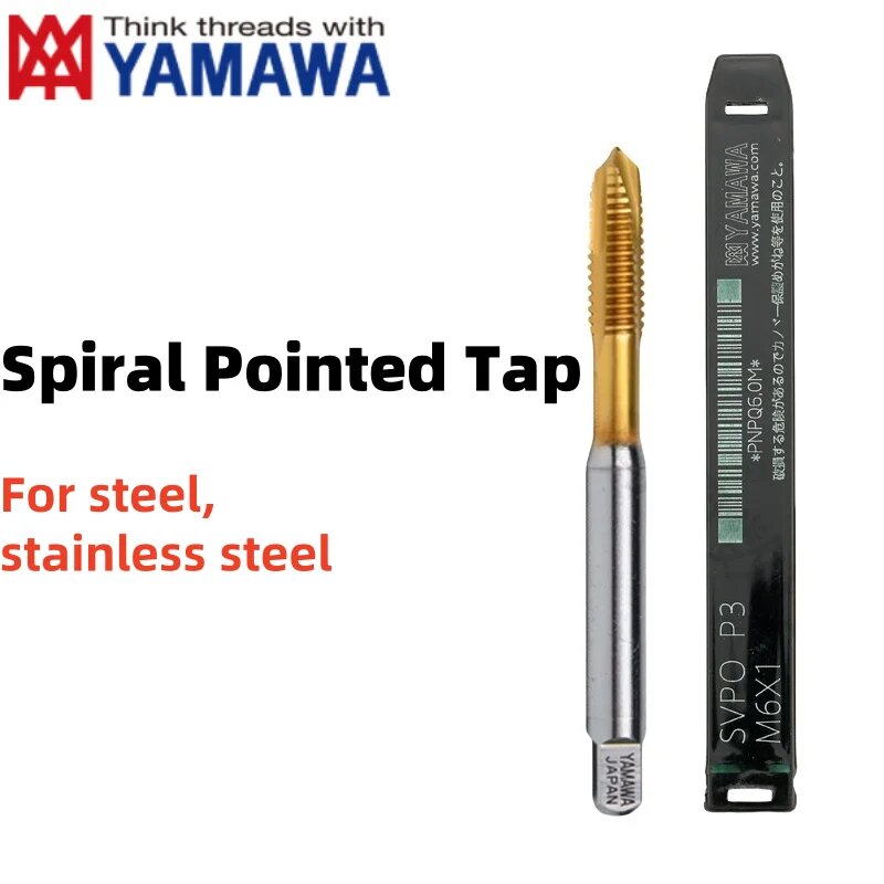 YAMAWA Метрические спиральные метчики M1.4-M5 M5X0.35, Spiral Pointed Tap