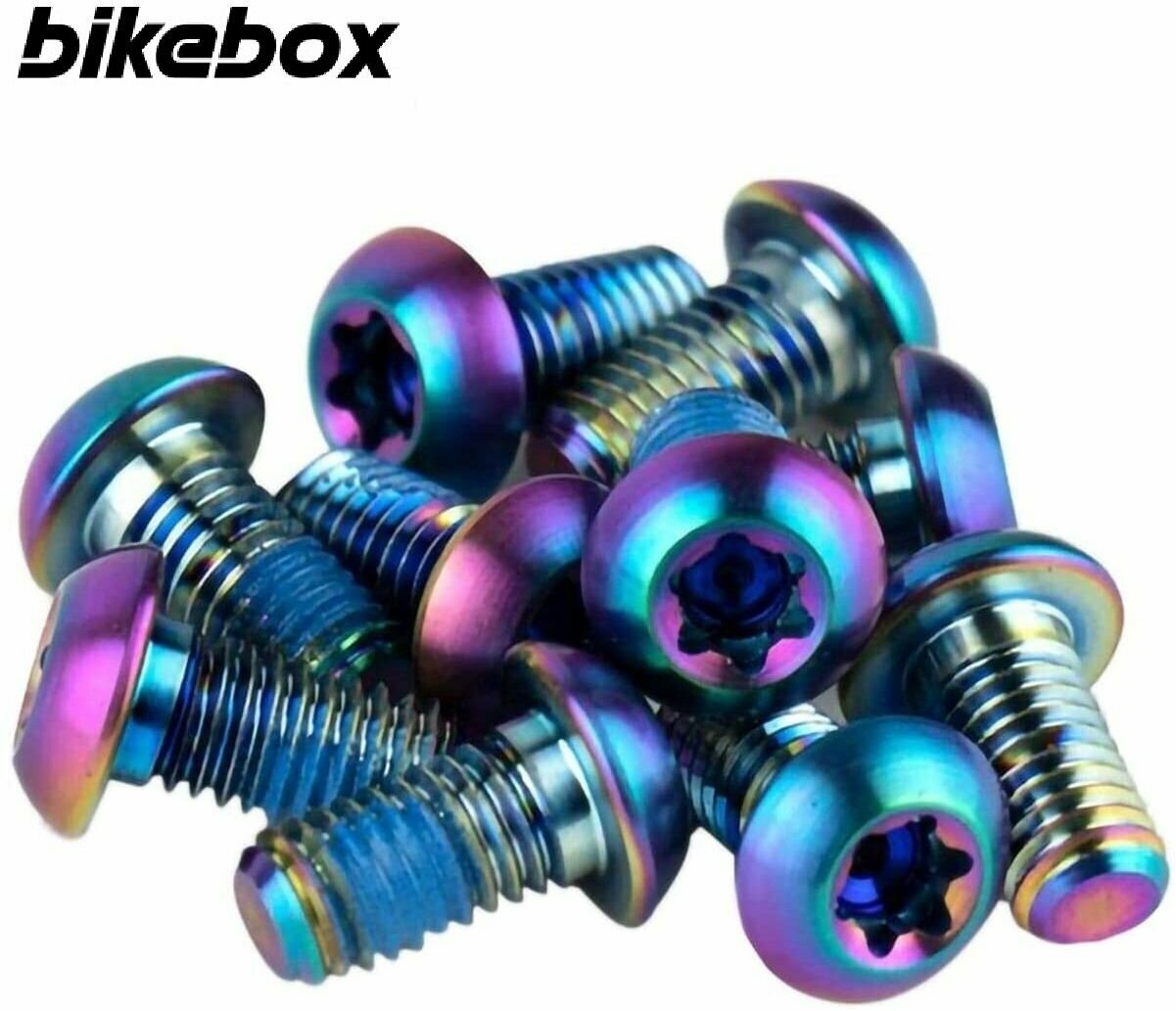 Комплект болтов 12 шт. для крепления тормозного диска цвет Oil slick M5x9