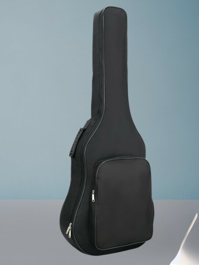 Чехол для акустической гитары от 38 до 41 дюйма и гитары классической от 3/4 до 4/4. Чехол утепленный. Ткань Oxford.