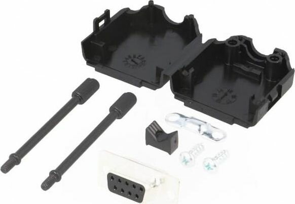 Разъем MH CONNECTORS MHDPPK9-DB9S-K D-Sub PIN 9 вилка "мама" прямой пайка 1 шт