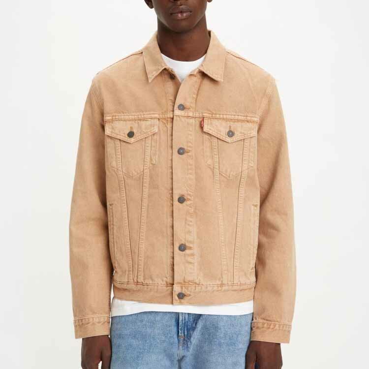 Куртка джинсовая Levi's, размер S, коричневый — фото 1