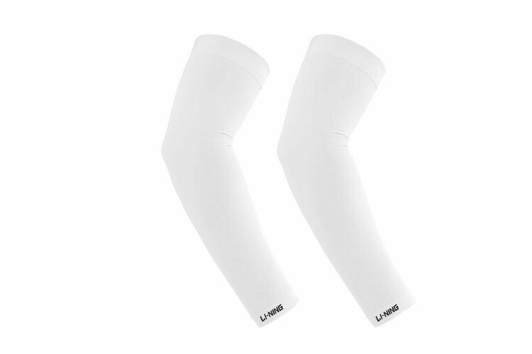 Защитный рукав для предплечья унисекс LiNing, белый, из хлопка