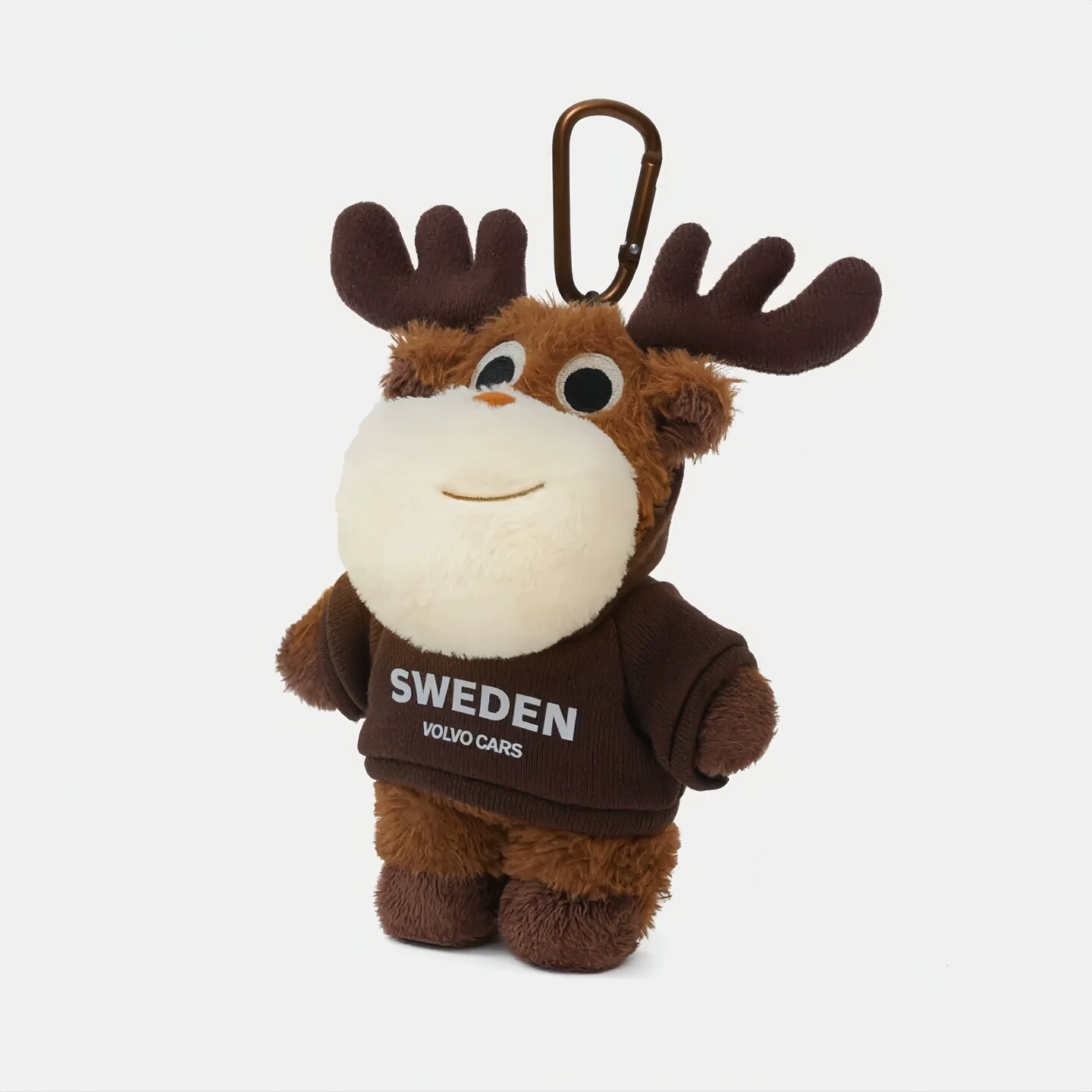 Плюшевый кулон Volvo Elk — Один олень для мира — Украшение для сумки — Мягкая и милая игрушка — Стиль жизни Volvo