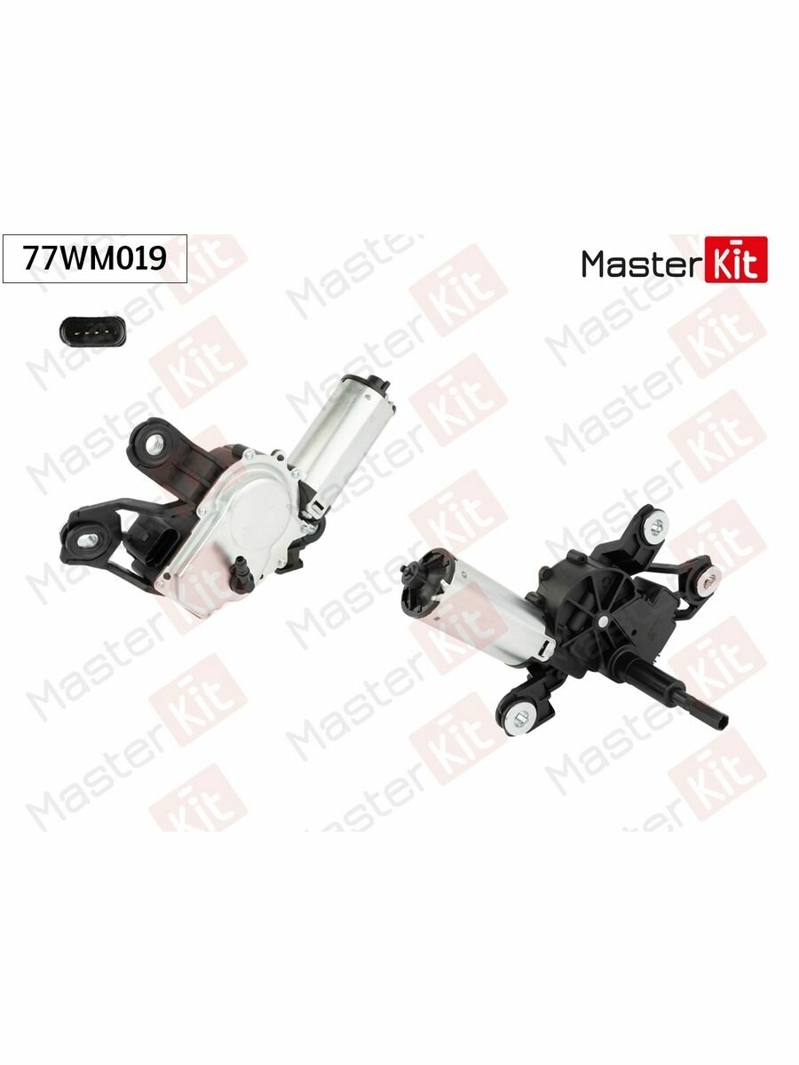 Мотор стеклоочистителя для а/м VW Passat, Golf /Фольксваген Пассат, Гольф MASTERKIT 77WM019