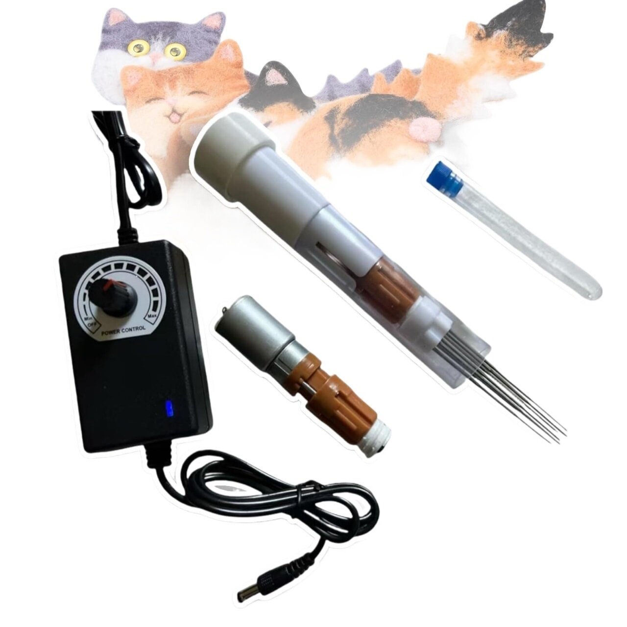 Электрическая игольчатая валяльная машина, ручной инструмент