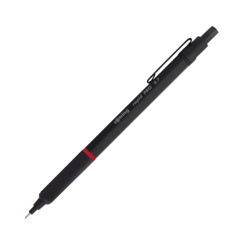 Механические карандаши rOtring Rapid PRO, 0,5 мм/0,7 мм, серебристый хром/матовый черный