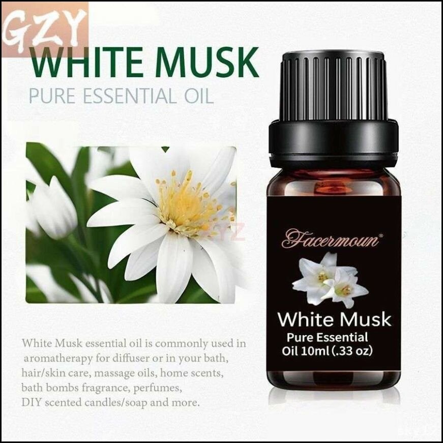 Эксклюзивный набор масел для ароматерапии Белый мускус 10 мл