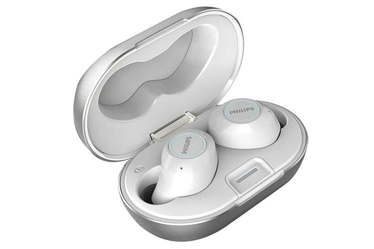 Беспроводные внутриканальные наушники PHILIPS 5.0 Bluetooth, fashion silver