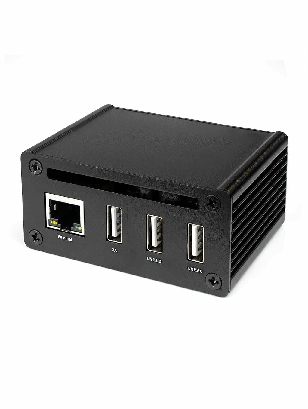 Плата расширения RPi Zero Ethernet 3 USB порта с корпусом