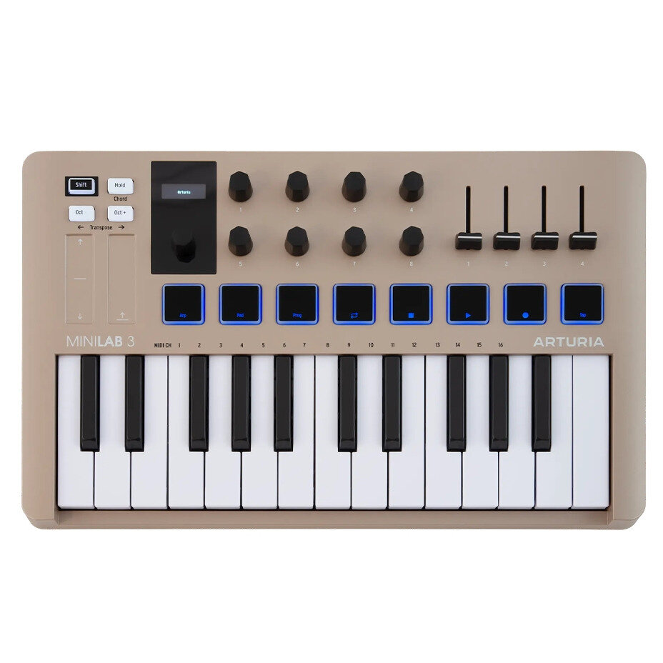 Миди клавиатура Arturia MiniLAB 3 Champagne