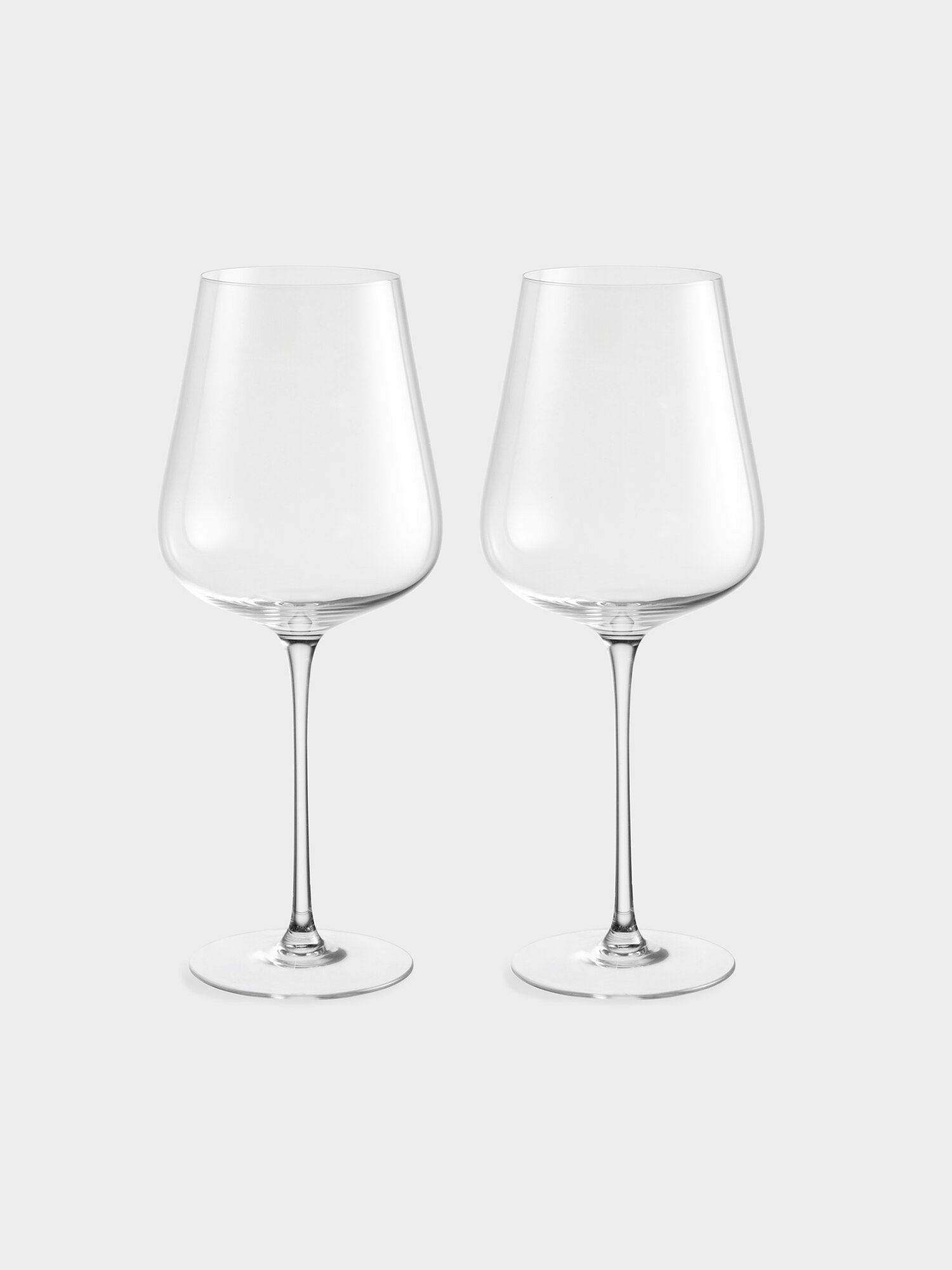 Бокал для белого вина Kuchenland Ferentino, 480 мл, 2 шт, кристальное стекло