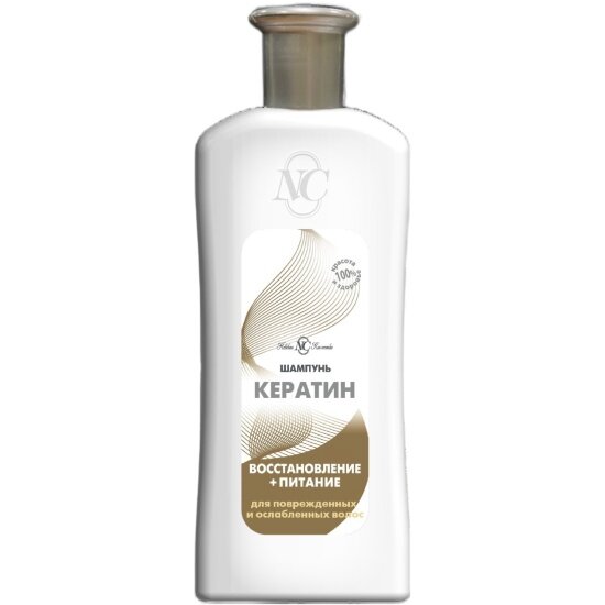 Шампунь для волос Невская Косметика Кератин, 400 мл