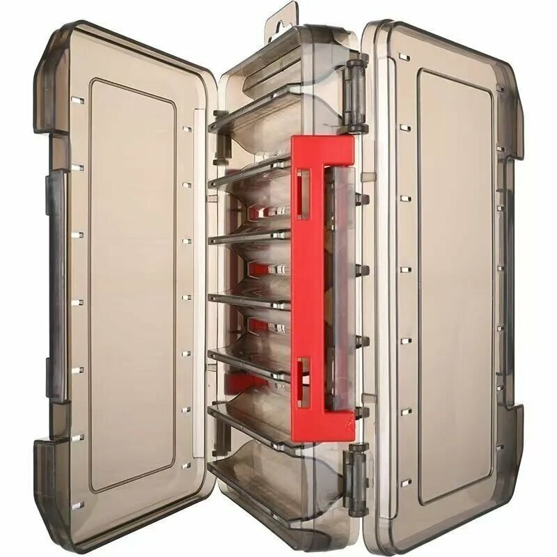 Коробка рыболовная двухсторонняя, кейс рыболова для воблеров, бокс для воблеров 20х13х5 см