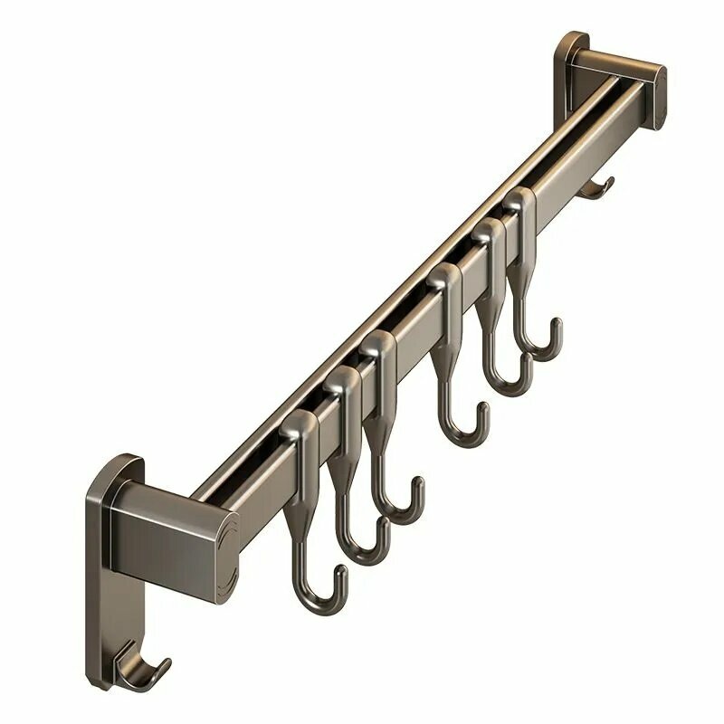 Держатель кухонный для полотенец, для ложки, половника, 50 см х 5.7 см х 8.7 см, 1 шт