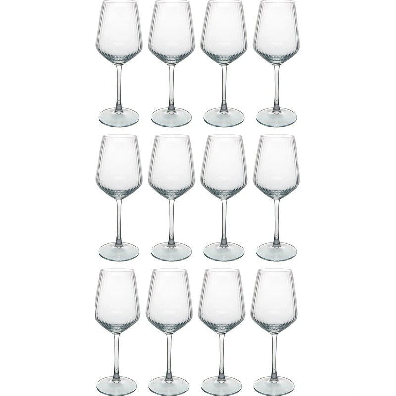 Бокал аллегра оптик 350 мл (утонченная кромка) 12шт