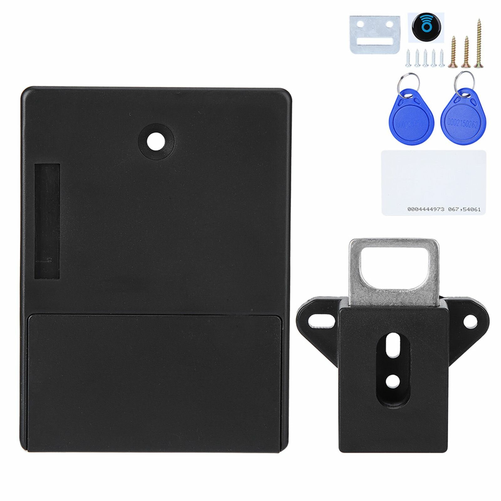 Умная электронная замок для шкафа RFID, 125 КГц, с картой доступа, без сверления двери