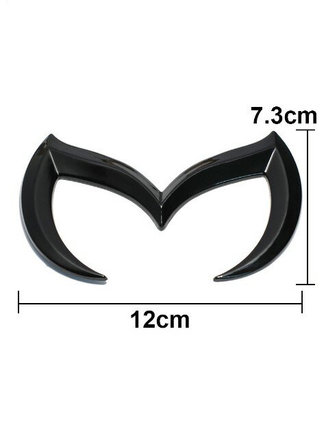 Эмблема на кузов автомобиля Mazda, чёрный