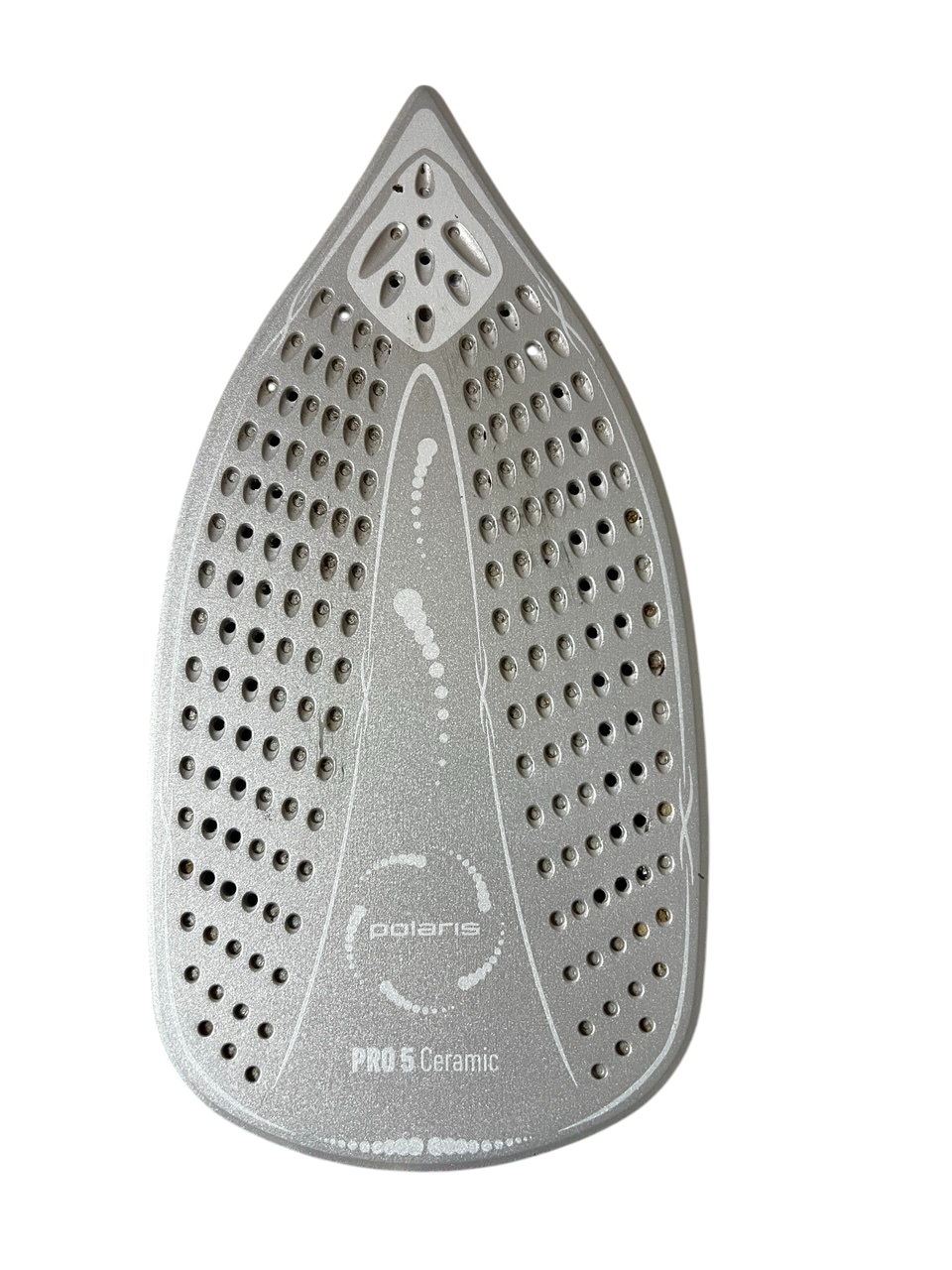 Подошва (тэн) в сборе с термостатом утюга POLARIS PIR 2821