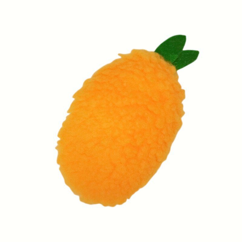 Звуковой плюшевый морской кролик-игрушка для собак и кошек - зубочистка для чистки зубов, 9x15 см Цвет：Оранжевый