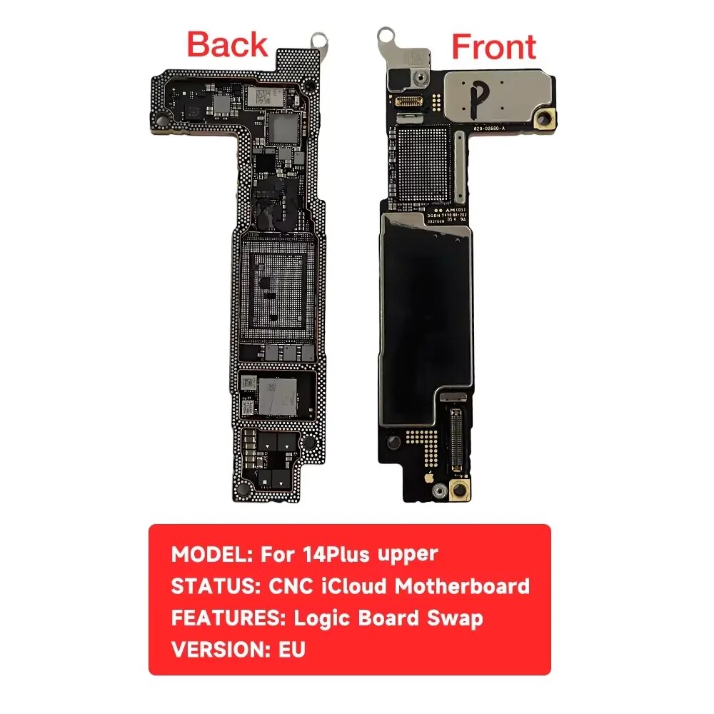Материнская плата с ЧПУ для iPhone 14 Plus Pro MAX, материнская плата для полировки процессора AP, замена основной полосы без версии Nand 4G 5G