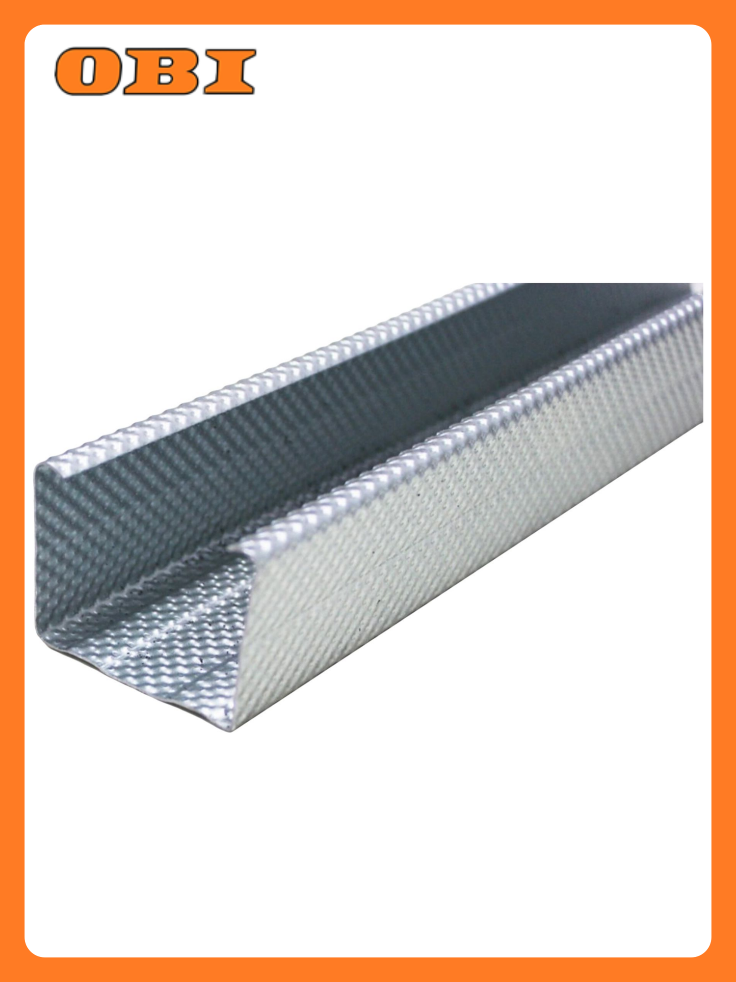 Профиль стоечный из оцинкованной стали Gyproc Ультра ПС 3000х50х0,6 мм