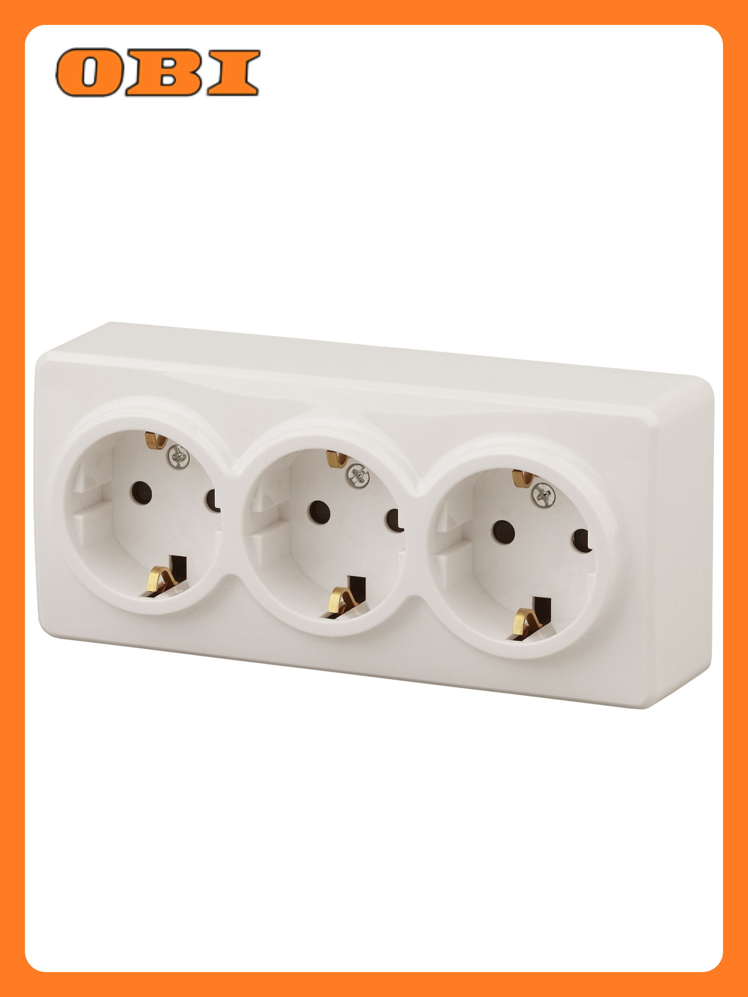 11-2209-02 ЭРА Розетка 3х2P+E Schuko со шторками, 16A-250В, IP20, ОУ, Эра Экспер