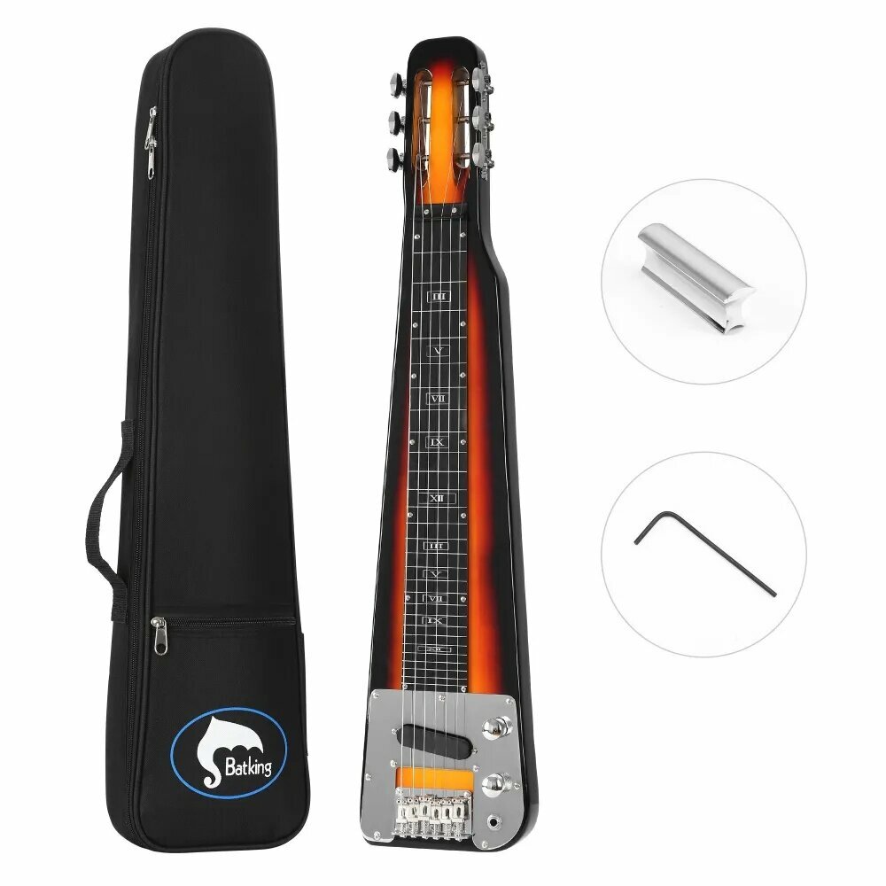 Batking Электрогитара Lap Steel Guitar Black_Sunbrust 6-струнная