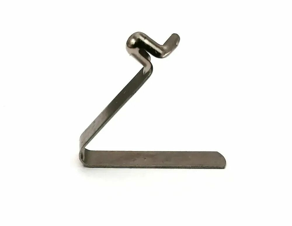 Металлический пружинный замок, 1 штука, серебристый, подходит для детских колясок