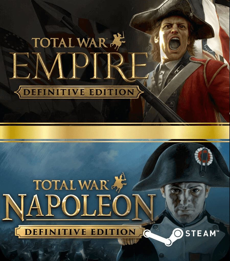 TOTAL WAR EMPIRE + NAPOLEON DEFINITIVE (STEAM) +подарок