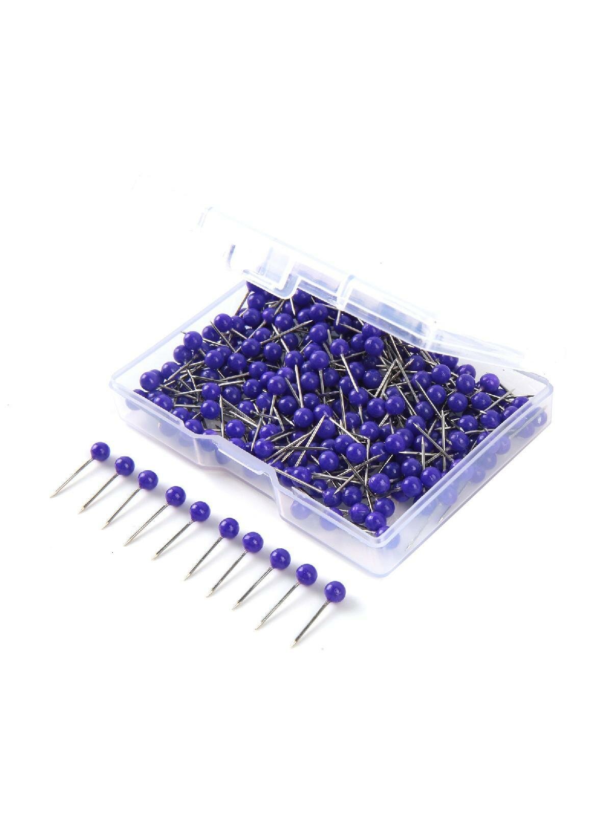 Цветные швейные булавки с шариками