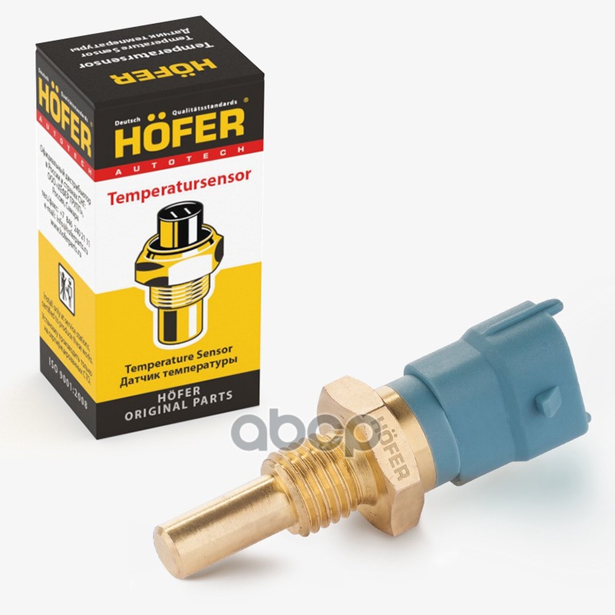 Датчик температуры HOFER ГАЗ, УАЗ ЗМЗ-405,409 двигатель (Евро-3) HOFER арт. HF750 939